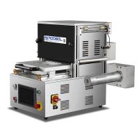 China MAP Tray Sealing Machine 280x200mm 300pcs/h for Pasta Baked Goods Food Packaging for sale