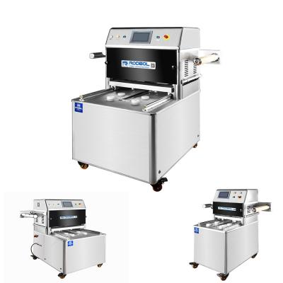 China Industrial MAP Stainless Steel Vacuum Sealer Machine 0.5% Residual Oxygen for sale