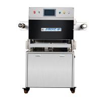 China Semi Automatic Skin Packaging Machine Heavy Duty Vacuum Sealer For Seafood for sale