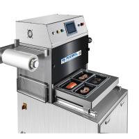 China Commercial Meat Skin Pack Machine Automatic Food Grade Vacuum Sealer 380V 5KW for sale