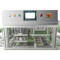 China Fully Automated Plastic Tray Sealing Machine Horizontal Style 3.2kw Power for sale