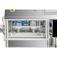 China Fully Automated Plastic Tray Sealing Machine Horizontal Style 3.2kw Power for sale