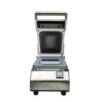 China Desktop Tray Sealing Machine 304 Stainless Steel 110V 220V Food Vacuum Sealer CE for sale