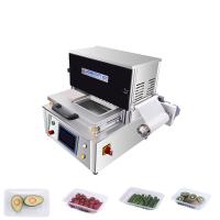 China Modified Atmosphere Packaging Equipment Food Vegetable Vacuum Tray Packer for sale
