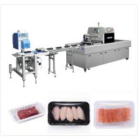 China Fresh Chicken MAP Packaging Machine Vacuum 0.6 - 0.8 MPa Working Pressure for sale