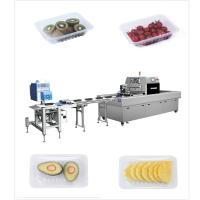 China Industrial Horizontal MAP Sealing Machine 304 Stainless Steel 220V 3.2kW for Fruit Vegetable Packaging for sale
