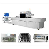 China Commercial Horizontal Vacuum Skin Packaging Machine 220V 3.2kW Automatic Food Sealer for sale