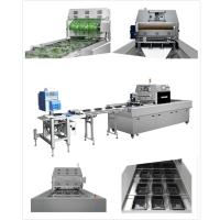 China Commercial Horizontal Vacuum Skin Packaging Machine 220V 3.2kW Automatic Food Sealer for sale
