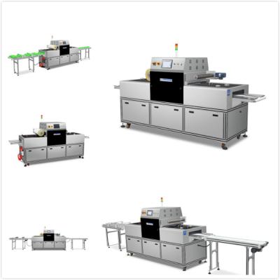 China Automatic Horizontal MAP Sealing Machine 600kg 220V for Meat Fish Vacuum Packaging for sale