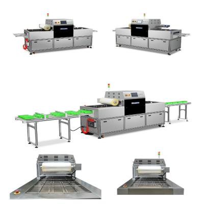 China Dried Fruit Horizontal Sealing Machine 220V 1500-1800pcs/h Automatic Vacuum Packer for sale