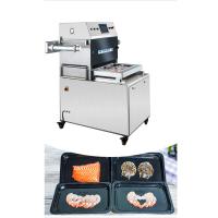 China Vertical Display Modified Atmosphere Packaging Equipment Skin Meal Tray Packer for sale