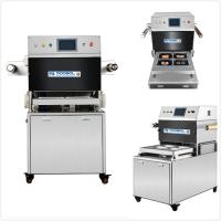 China Semi-Automatic Stainless Steel Skin Vacuum Packaging Machine 304 Food Grade 400mm for sale