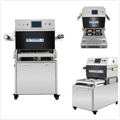 China Semi-Automatic Stainless Steel Skin Vacuum Packaging Machine 304 Food Grade 400mm for sale