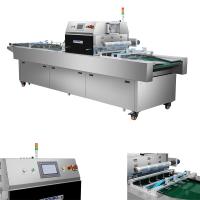 China Free Standing Automatic Vacuum Skin Packaging Machine 380V 50Hz with SMC Pneumatic System for sale