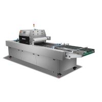 China Vacuum Automatic Skin Packaging Machine Packing Sealer For Shrimp / Salmon Meat for sale