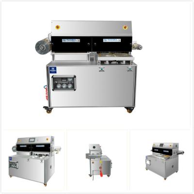 China IP65 Fruit Vegetable Packing Machine Plastic Trays Minipack Vacuum Sealer 390x280mm for sale