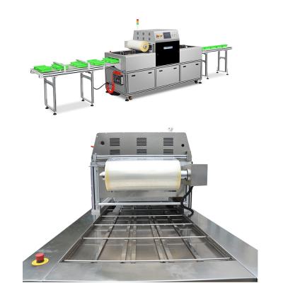 China 304 Stainless Steel Ready Meal MAP Tray Sealer 220V 50Hz Modified Atmosphere Packaging Machine for sale