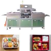 China 304 Stainless Steel MAP Tray Sealer Machine 600kg Vacuum Packing Equipment 220V for sale