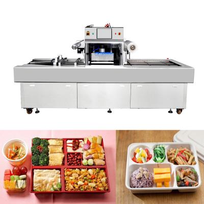 China Horizontal MAP Tray Sealer 550mm Automatic Modified Atmosphere Packaging Machine 220V for sale
