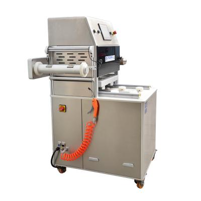 China Food Grade Ready Meal MAP Machine Floor Type 380mm Tray Sealer for sale