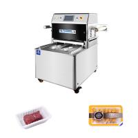 China Cashew Nut MAP Packaging Machine 380V 3.5kW Tray Size 399x295mm for sale