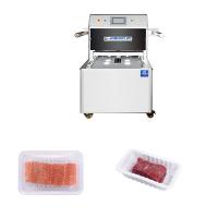 China Plastic Tray MAP Packaging Machine Modified Atmosphere Sealing CO2 N2 O2 Gas for sale