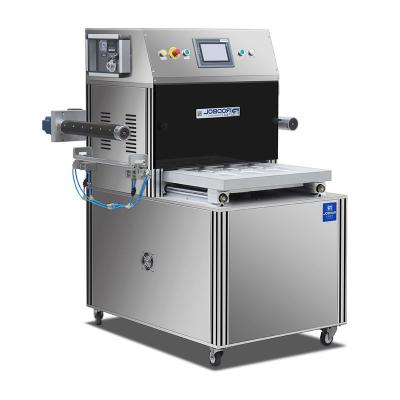 China Semi-Automatic MAP Tray Sealer 800-1000 pcs/h Gas Flushing Food Packaging Machine for sale