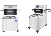 China RDL480P Tray Sealer MAP Packaging Machine 400mm Seal Width Nitrogen Flush for sale