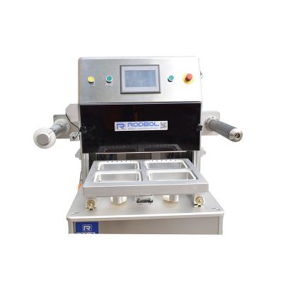 China Fresh Meat Modified Atmosphere Packaging Machine RDL380P Tray Sealer 0.5% Residual Oxygen for sale