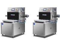 China Semi-Automatic Seafood Modified Atmosphere Packaging Machine 220V 600-800 pcs/h for sale