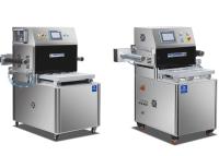 China Automatic Tray Type MAP Vacuum Sealer Chamber Machine 600-800 pcs/h 220V for sale