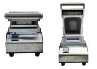 China 304 Stainless Steel Tray Sealing Machine 110V 220V Food Vacuum Packer 590x255x290mm for sale
