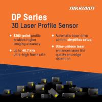 China HIKROBOT MV-DP3020-01P 3D Laser Profile Sensor with Submicron Accuracy 46.7 kHz Scan Frame Rate and Single-Frame HDR for Stable Contour Data for sale