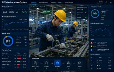 China AI SOP Assembly Behavior Analysis | Machine Vision Operator Action Recognition for Lighting Product Assembly for sale