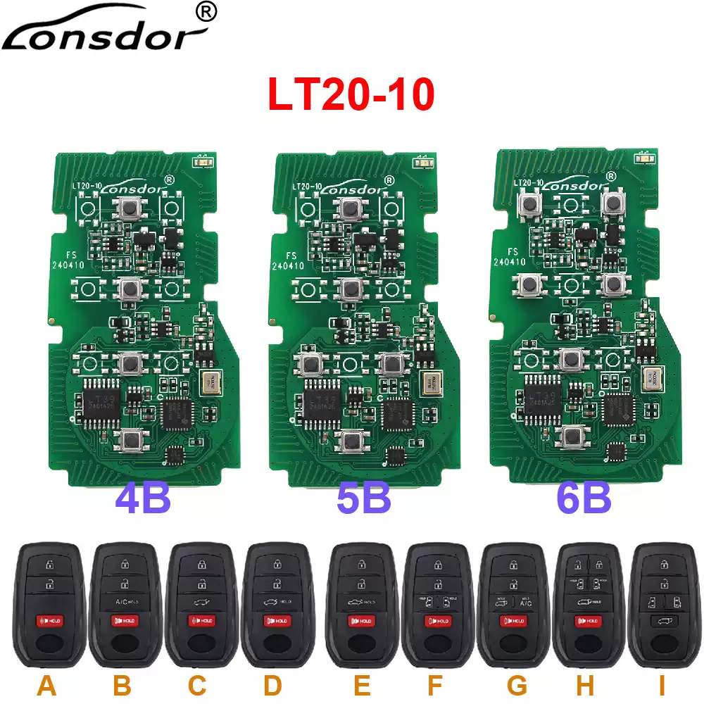 æµ·å¤çLonsdor LT20-10éç¨äºä¸°ç°æºè½é¥åfor Toyotaè±æç