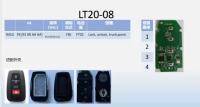 China Lonsdor LT20-08 Smart Key PCB for Toyota Lexus 8A+4D for sale