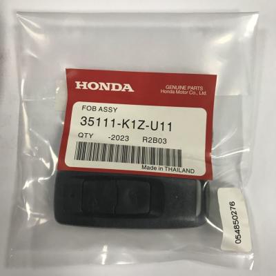 China Genuine for Honda motorcycle key PN:35111-K1Z-U11 three-button FSK433.92MHz ID47chip remote car key for sale