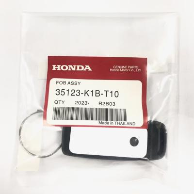 China Genuine for Honda motorcycle key PN: 35123-K1B-T10 three-button FSK433.92MHz ID47chip remote car key for sale