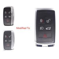 China Modified 5 Button Car Key Shell For Land Rover Jaguar for sale