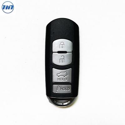 China Mazda 8 Remote Modified Car Key with 4 Buttons FCCID SKE11B-01 434MHz for sale