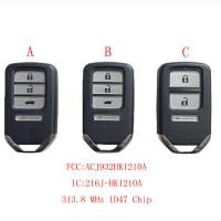 China Original Suitable For Honda 313.8 MHz ID47 Chip FCCID ACJ932HK1210A IC: 216J-HK1210A Smart remote Car Key for sale
