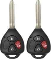 China For Corolla Smart Remote Car Key 3 Buttons 315MHz 4D67 Chip FCCID HYQ12BBY for sale