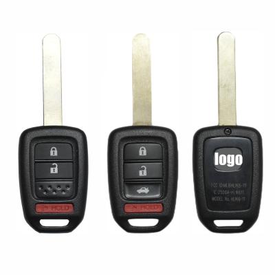 China Suitable For Honda FCCID: Hlik6-1t 433MHZ 46 Chip 2+1/3+1buttons Smart Remote Car Key for sale