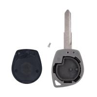 China For Suzuki Car Key Case 2buttons Remote Fob Cover Replacement Shell With Uncut Key Blade for sale