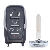 China HN010244 2019-2020 RAM 1500 Pickup 5+1 Key ASK433.92 Frequency Smart Remote Key / PCF7939M / HITAG AES / 4A CHIP / FCC ID: OHT-4882056 / CY24 for sale