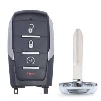 China HN010242 2019-2020 RAM 1500 Pickup 3+1 Key ASK433.92 Frequency Smart Remote Key / PCF7939M / HITAG AES / 4A CHIP / FCC ID: OHT-4882056 / CY24 for sale