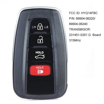China HN005227 2018 2019 TOYOTA CAMRY FCC ID : HYQ14FBC P/N: 89904-06240 for sale