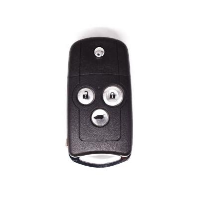 China FSK315MHz 46 Chip Flip Remote Car Key Fob 3 Buttons FCCID 72147-STX-H410-M1 2006DJ0944 for sale