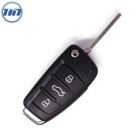 China Vehicle Flip Key For Car Smart Remote Key Fob For Audi A3 MQB for sale