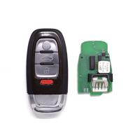 China 3+1 Buttons Smart Key For Audi Plastic metal Material FCCID IYZFBSB802 for sale